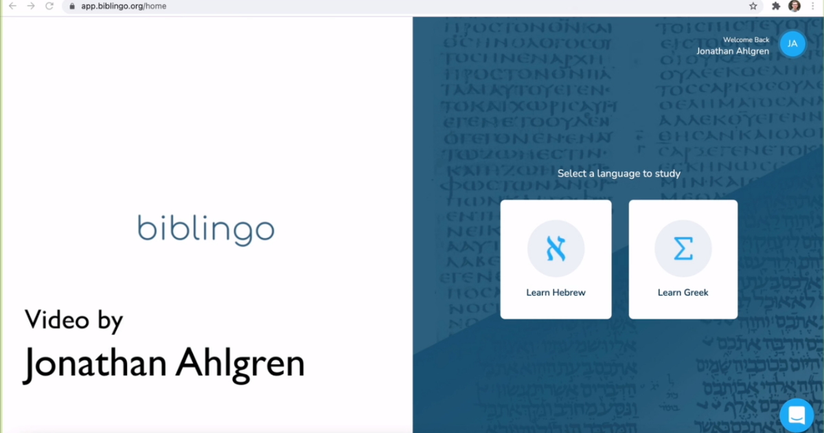 What is Biblingo? | Daily Dose of Greek