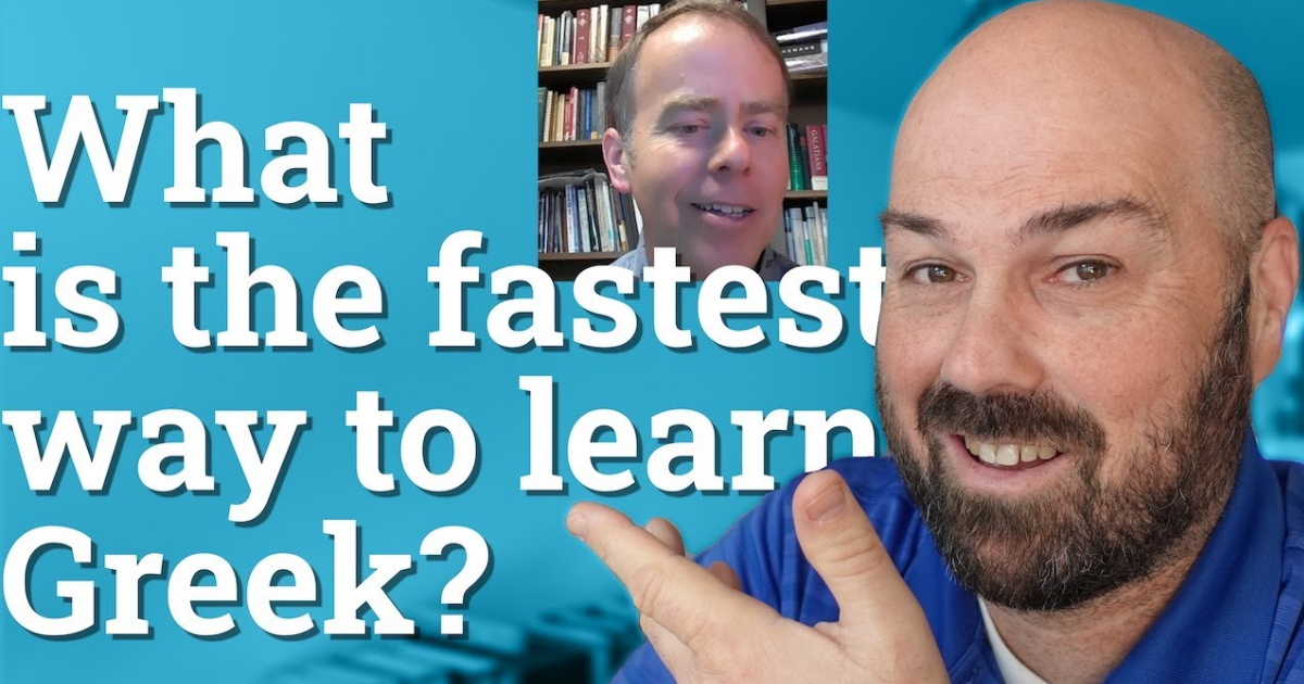 What’s the best method to learn to read the GNT? | Daily Dose of Greek