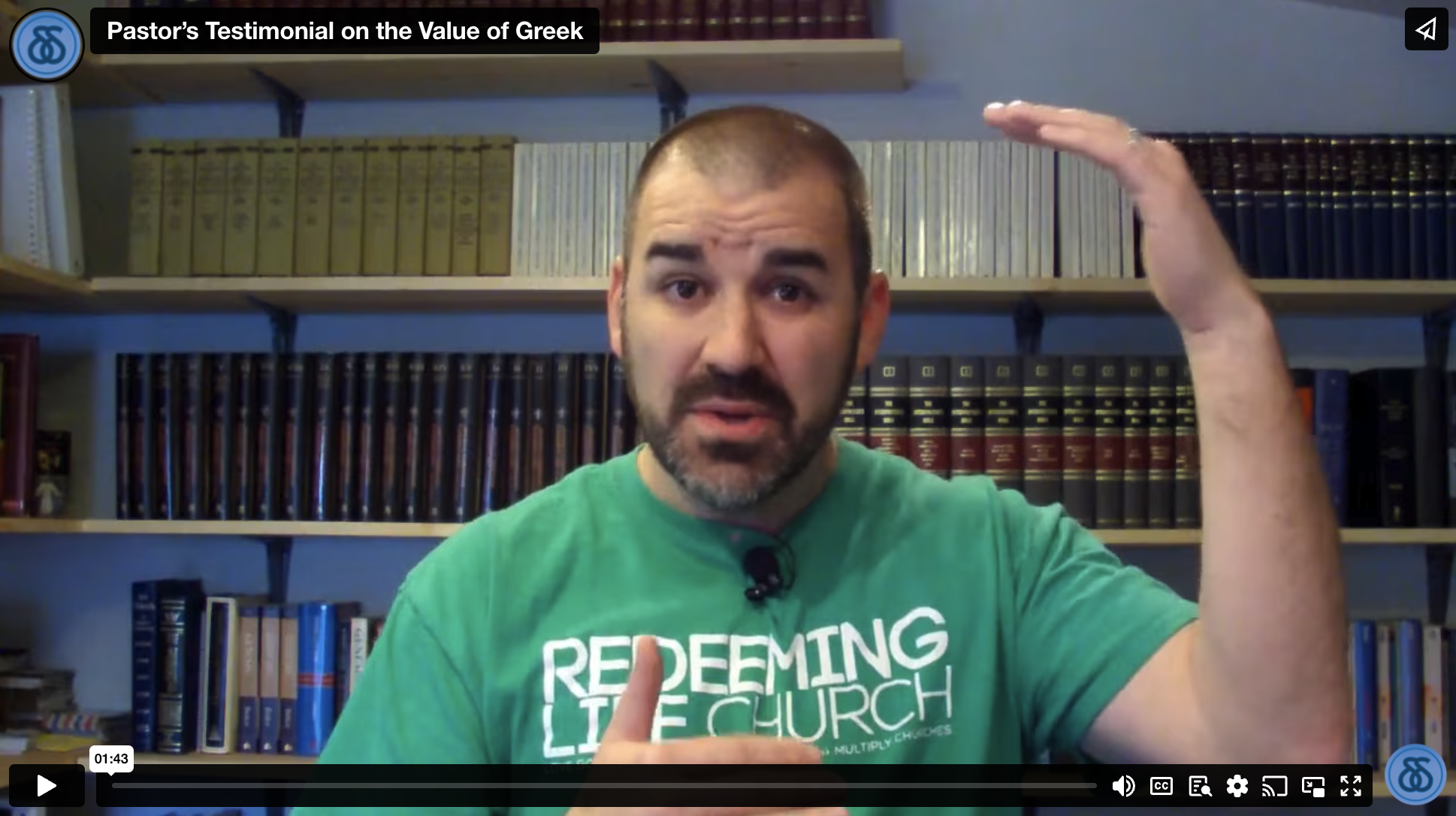 Pastor’s Testimonial on the Value of Greek | Daily Dose of Greek